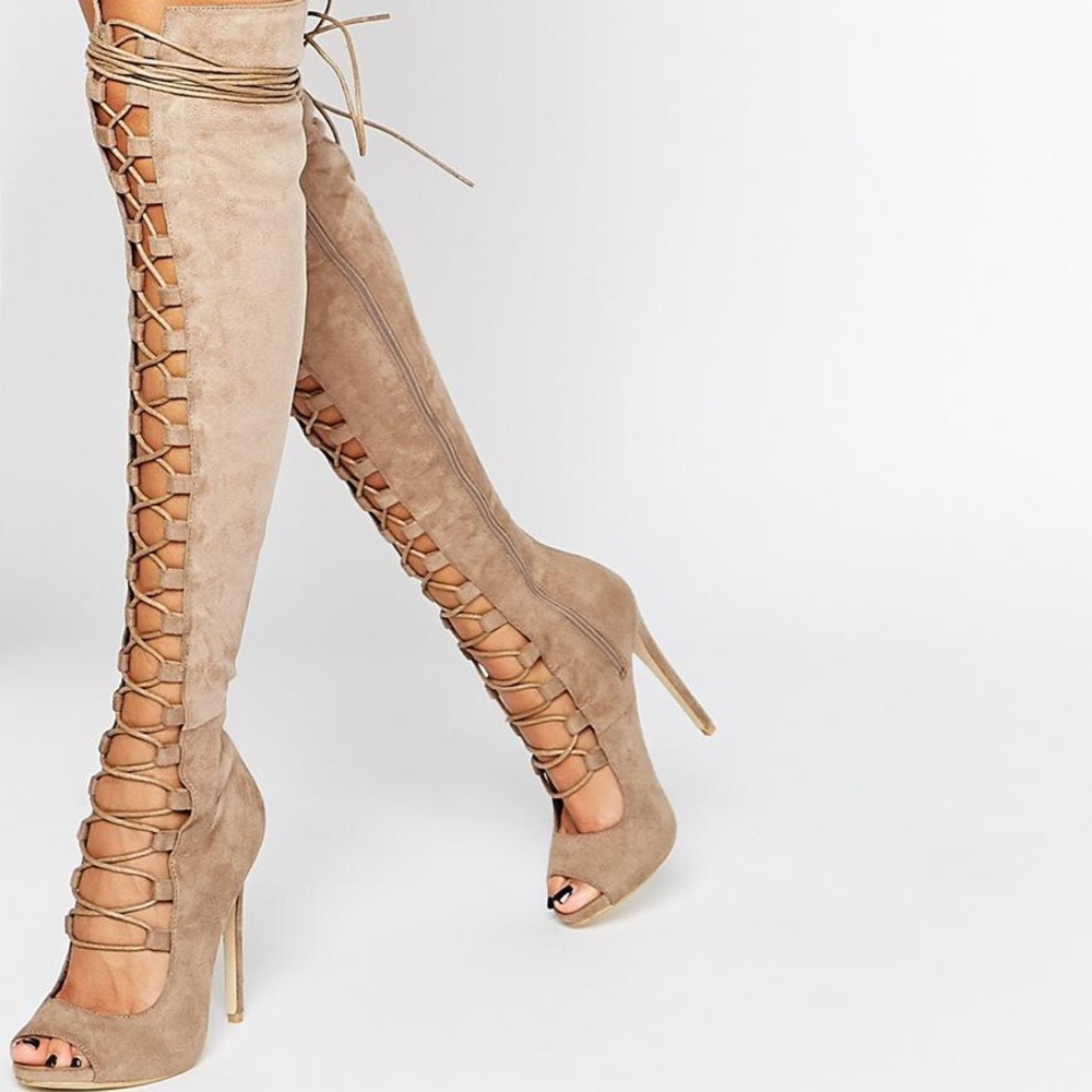 Lacey Over The Knee Boot - Gem